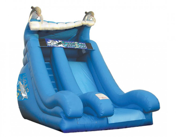 Super Splashdown 18 Ft. Dry Slide – Fun 'n Fit Inflatables